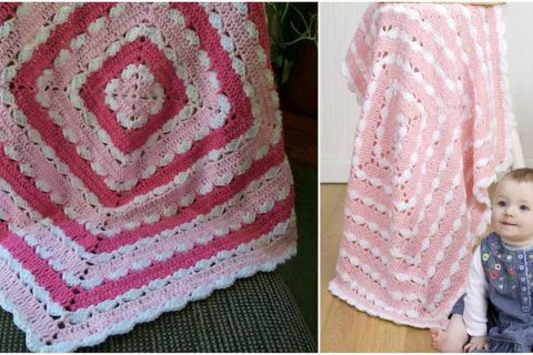 Elements Cal Crochet Square for Blankets Pillows