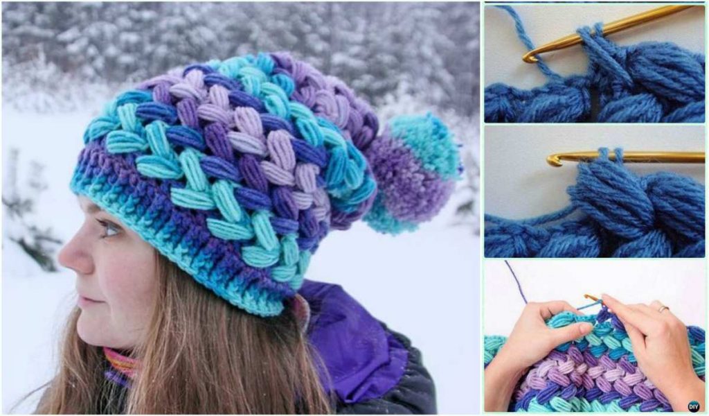 Puff Stitch Beanie Hat [Crochet Video Tutorial] - Your Crochet