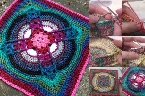 Cute Cats Afghan Free Crochet Patterns
