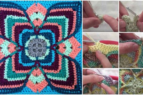 Virus Blanket Crochet Pattern and Free Video Tutorial