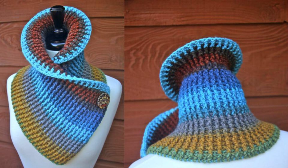 Mahogany Shawl Free Crochet Pattern - Your Crochet