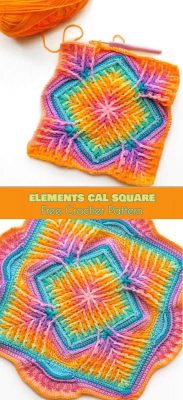 Elements CAL Crochet Square for Blankets Pillows - Your Crochet