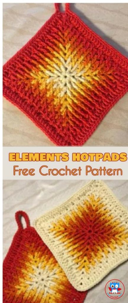Elements CAL Crochet Square for Blankets Pillows - Your Crochet