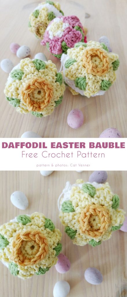 Create Unique & Beautiful Crochet Daffodils Patterns This Spring
