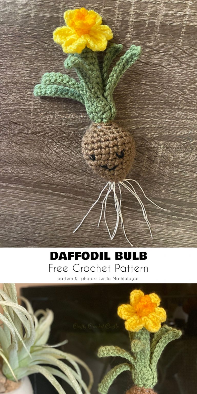 Create Unique & Beautiful Crochet Daffodils Patterns This Spring