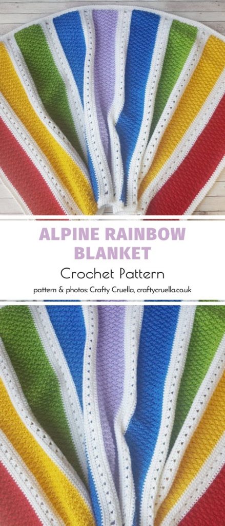 Awesome Alpine Stitch Ideas with Free Crochet Patterns - Your Crochet