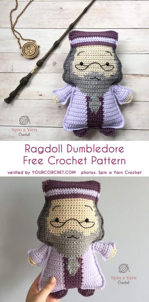 Ragdoll Dumbldore Free Crochet Pattern - Your Crochet