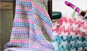 2 Sided Baby Shell Afghan – Reversible – Free Crochet Pattern - Your ...