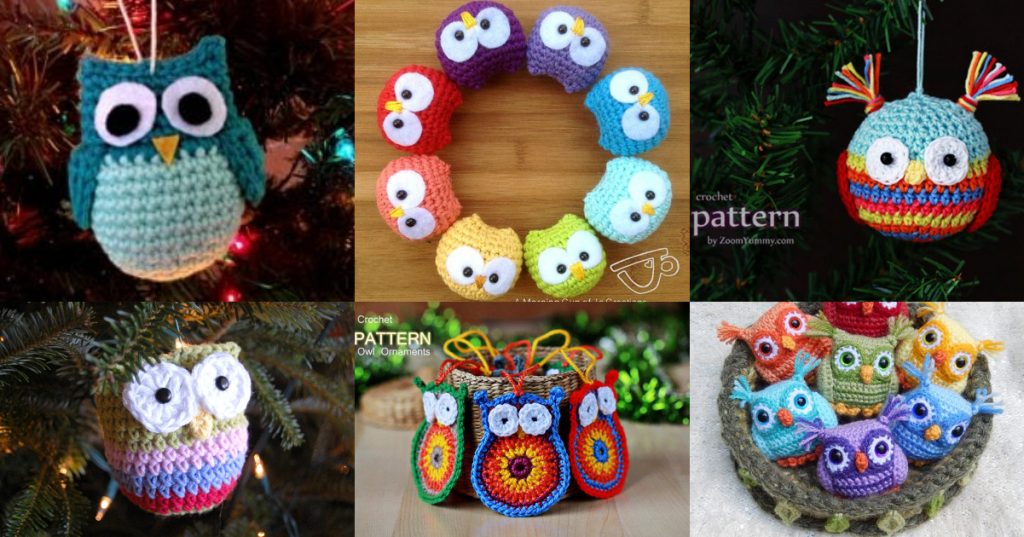 Cute Owl Ornaments The Best Crochet Patterns - Your Crochet