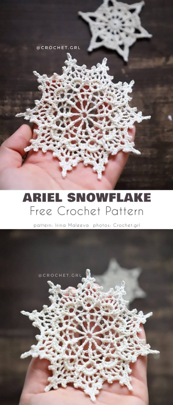 Perfect Snowflakes Free Crochet Patterns - Your Crochet