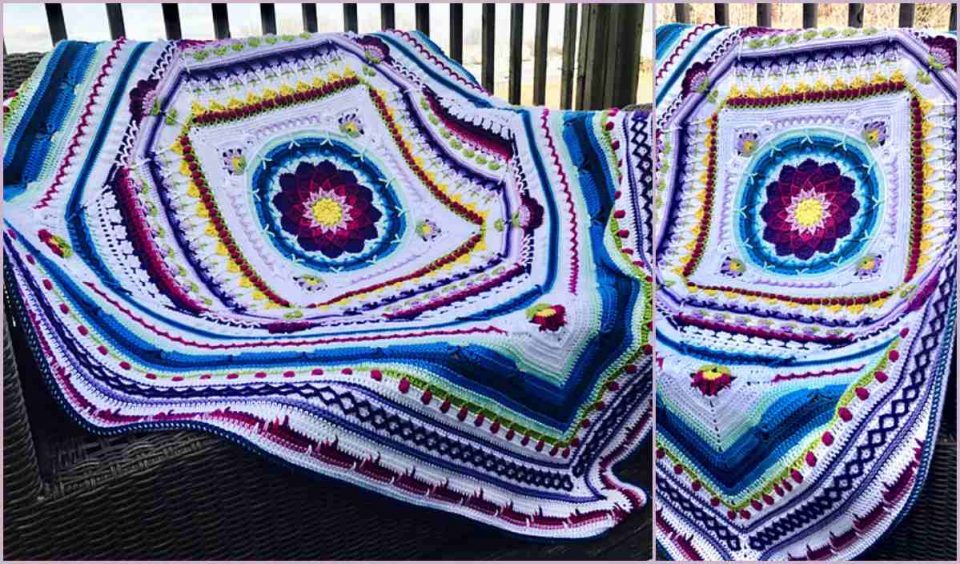 Sophie’s Universe Blanket Free Crochet Pattern - Your Crochet