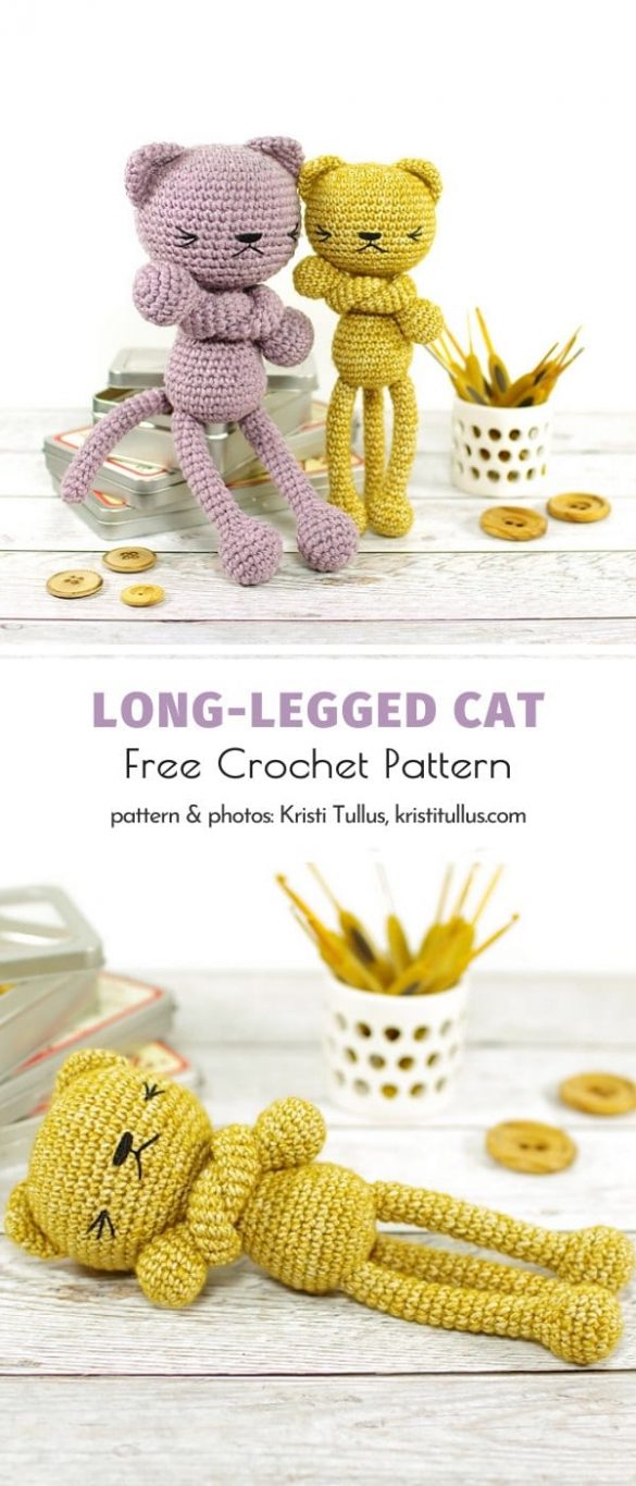 Big Amigurumi Cat Free Crochet Patterns - Your Crochet
