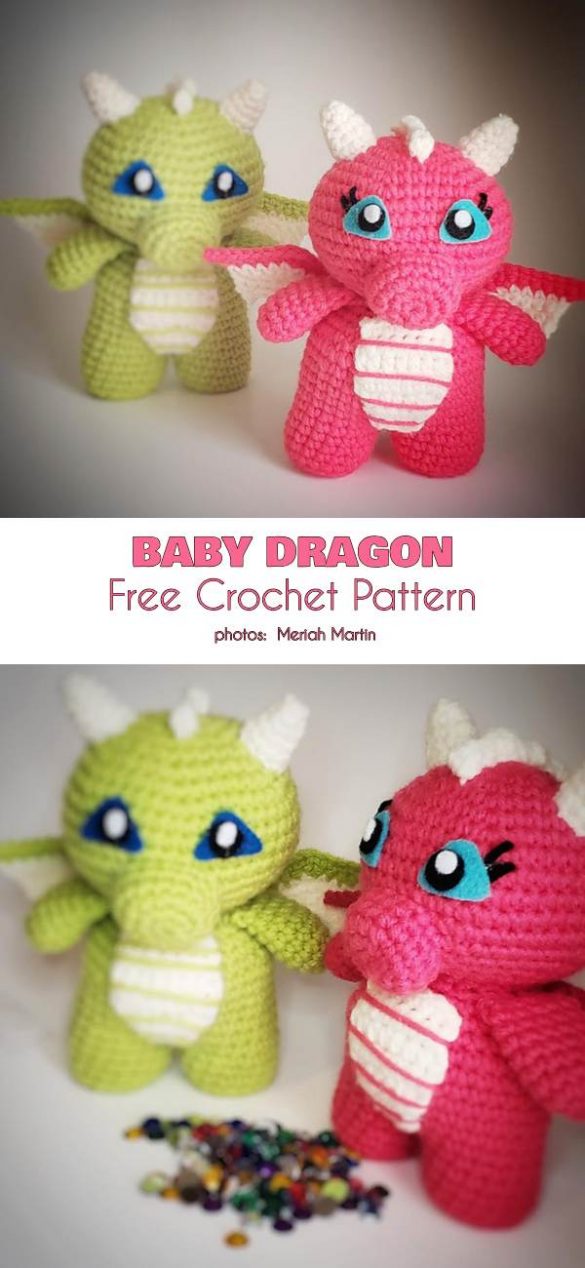 Top 6 Tiny Dragons Free Crochet Patterns - Your Crochet