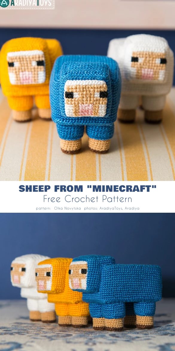 Easy Cube Animals Free Crochet Patterns - Your Crochet
