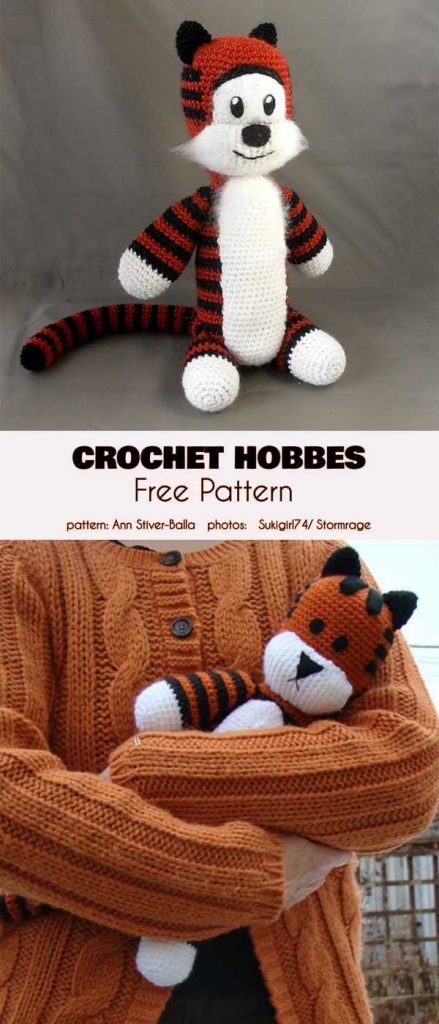 Crochet Amigurumi Hobbes Free Pattern - Your Crochet