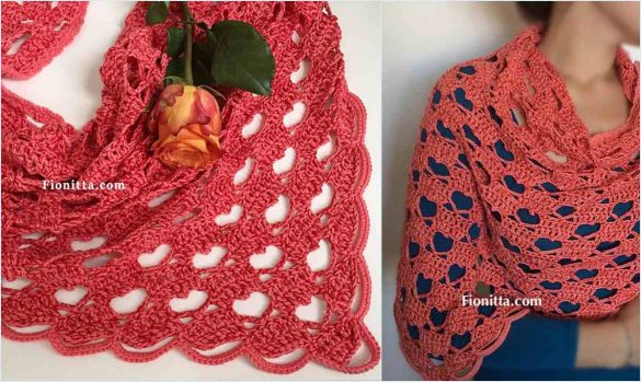 Mahogany Shawl Free Crochet Pattern - Your Crochet