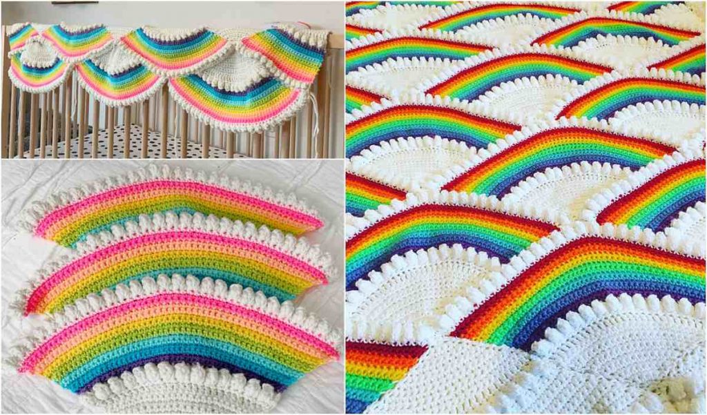 Crochet Pattern For Rainbow Afghan at Melody Hanks blog