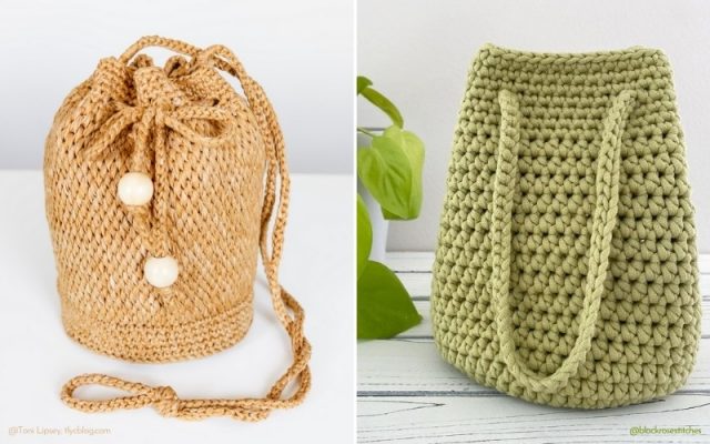 Stylish Crochet Bucket Bags – Ideas and Free Patterns - Your Crochet