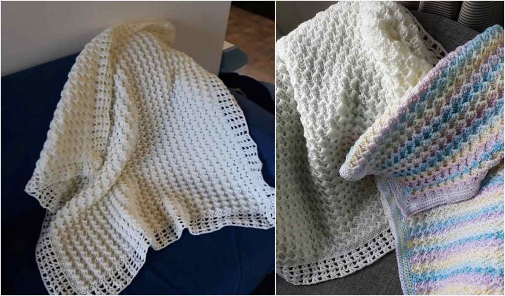 Crystal Waves Baby Blanket Video Tutorial - Your Crochet