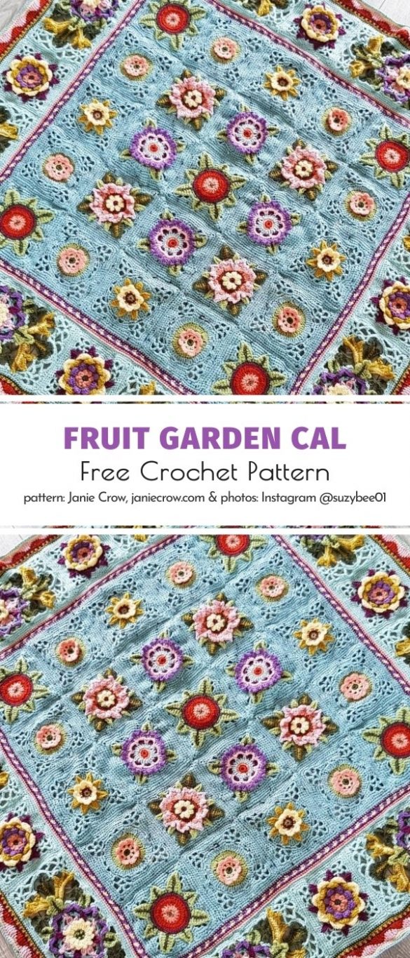 Spectacular Floral CAL Blankets – Ideas and Free Crochet Patterns ...