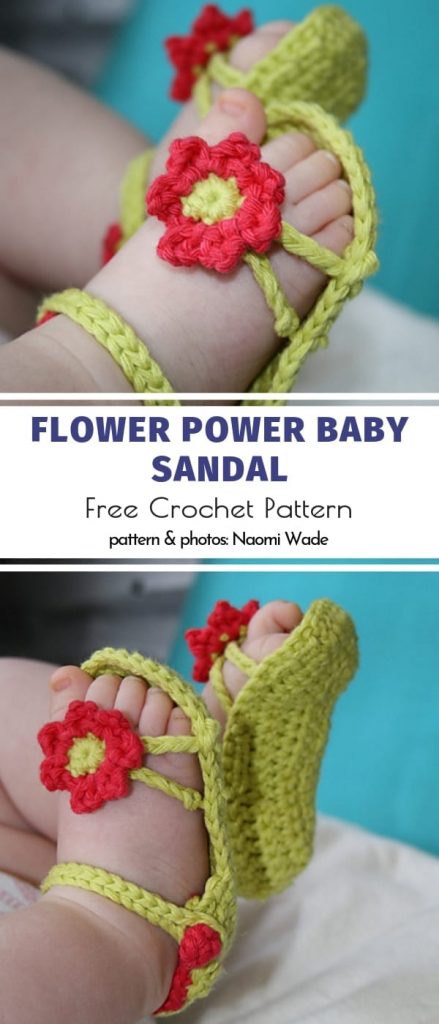 Cute Baby Sandals Free Crochet Patterns - Your Crochet