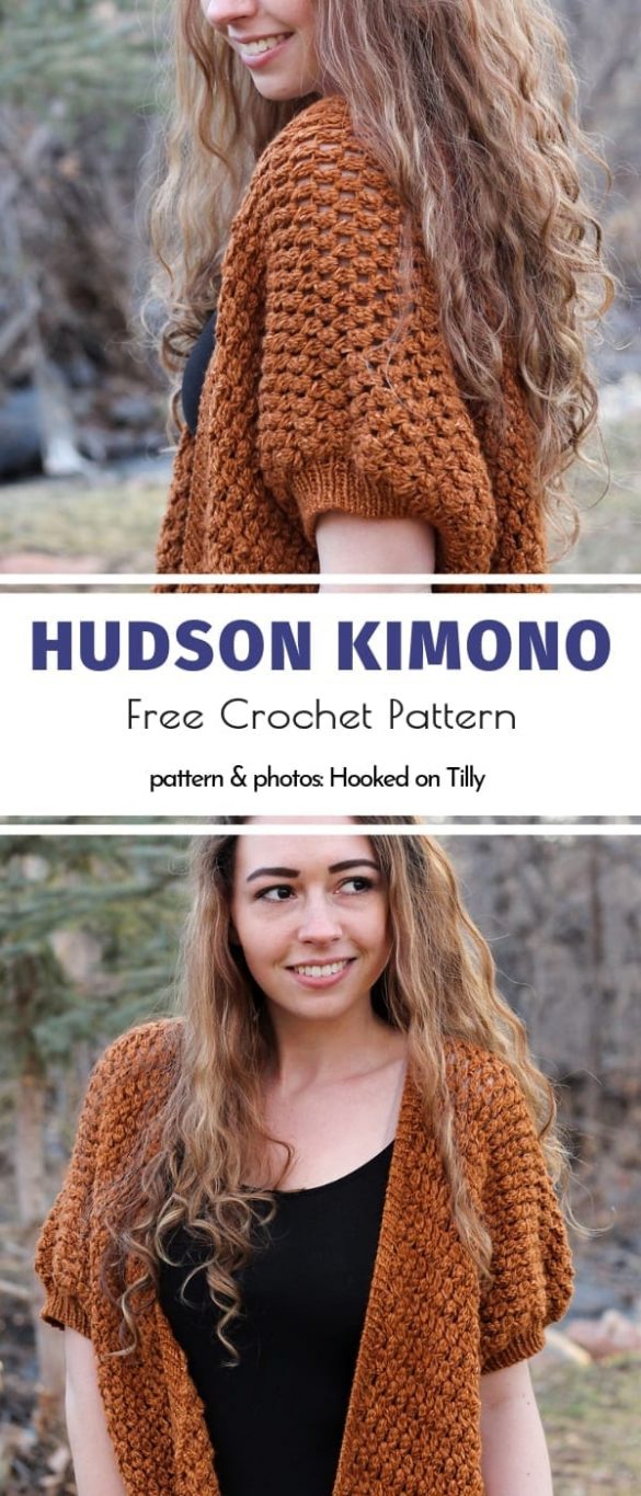 Summer Crochet Kimono Cardigans with Free Patterns - Your Crochet