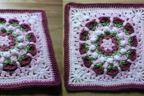 Elements CAL Crochet Square for Blankets Pillows