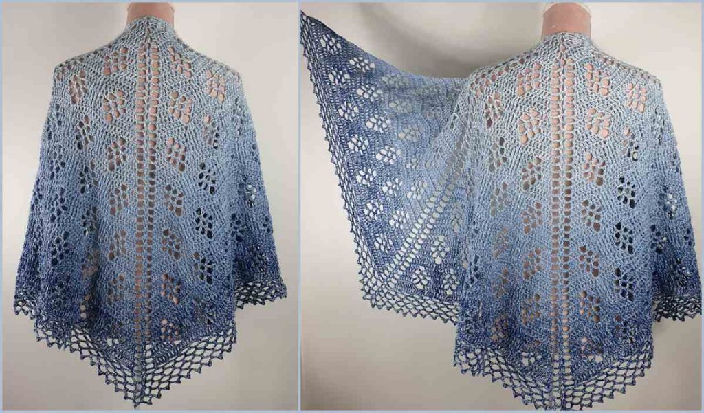 Sparkling Waves Wrap Free Crochet Pattern - Your Crochet