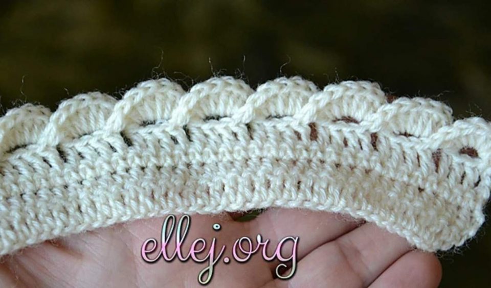 Wave Edge Free Crochet Tutorial