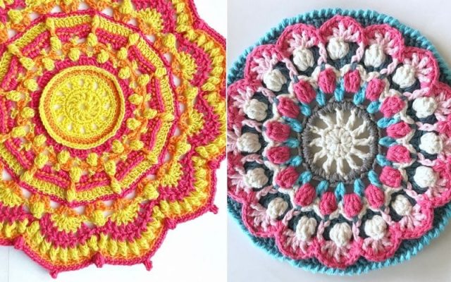 Happy Crochet Mandalas Free Patterns - Your Crochet