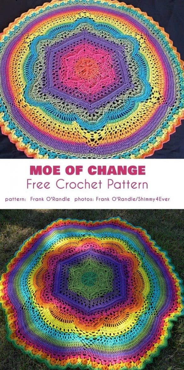 Round Baby Blanket Free Crochet Patterns - Your Crochet