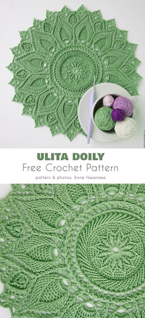 8 Beautiful Doilies for Autumn with Free Crochet Patterns - Your Crochet