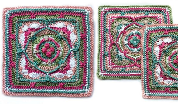 Elements CAL Crochet Square for Blankets Pillows - Your Crochet