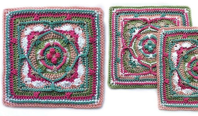 Elements CAL Crochet Square for Blankets Pillows - Your Crochet