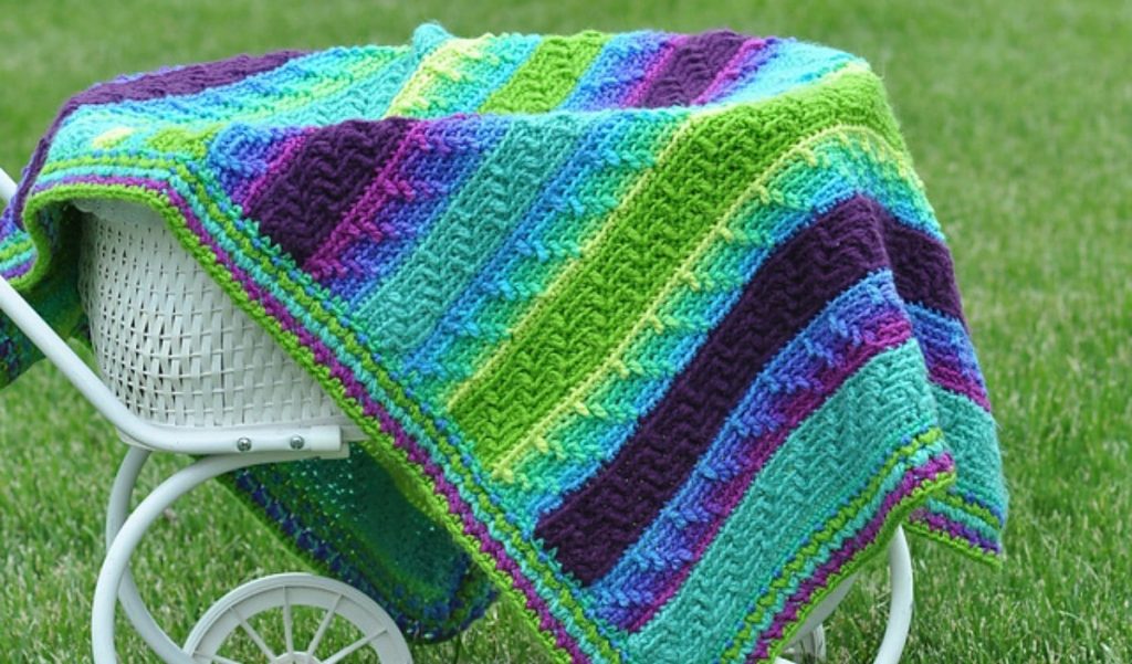Crochet Pram Blankets Free Patterns