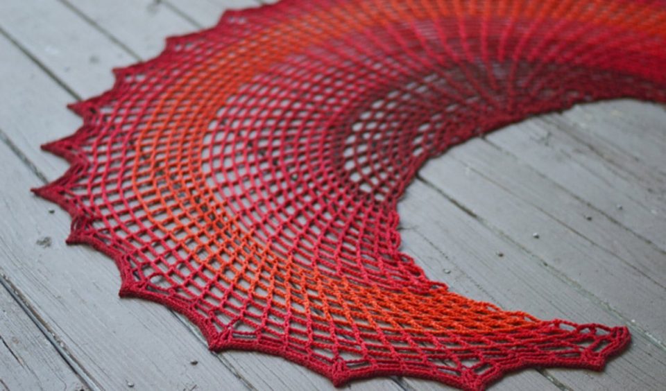 Mahogany Shawl Free Crochet Pattern - Your Crochet