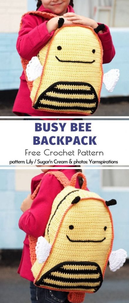 Cute and Fun Backpacks for Kids Free Crochet Patterns - Your Crochet