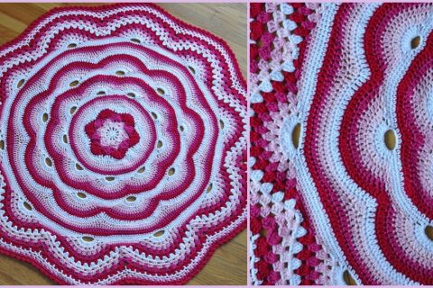 Swirl Blanket Free Crochet Patterns