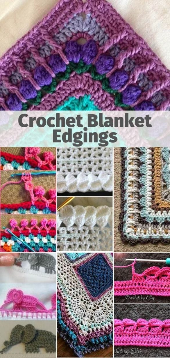 Crochet Blanket Edgings - Your Crochet