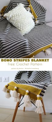 Boho Blanket Free Crochet Patterns - Your Crochet