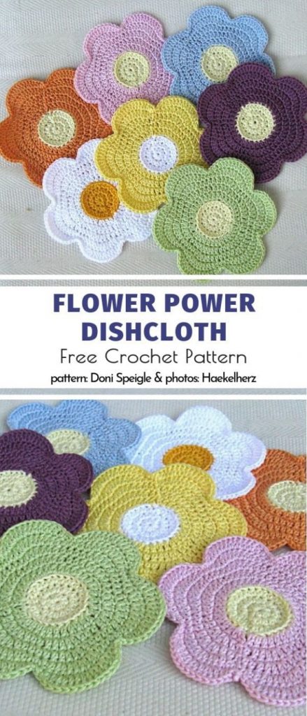 Blooming Crochet Dishcloths - Your Crochet