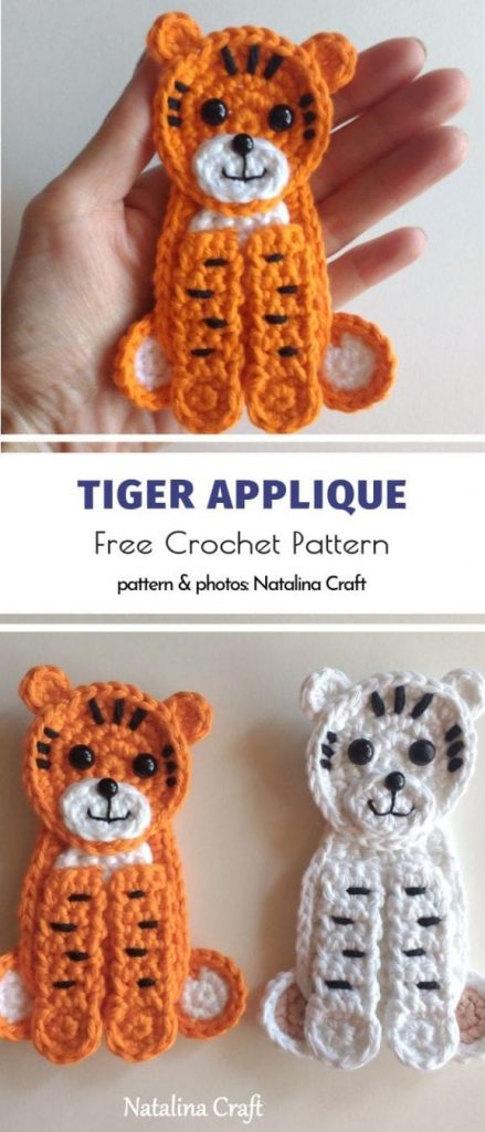 Lovely Crochet Animal Appliques - Your Crochet