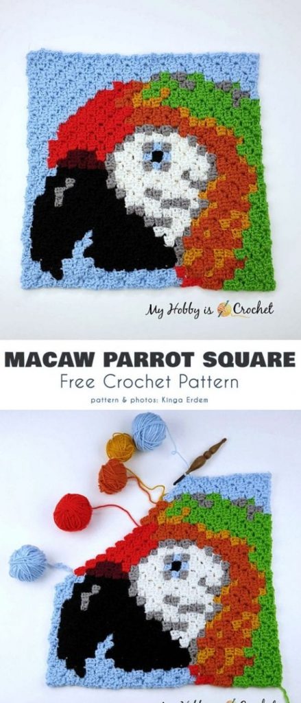 Amazing C2C Square Free Crochet Patterns - Your Crochet