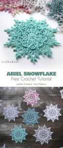 30 Free Crochet Snowflake Pattern Ideas You’ll Love