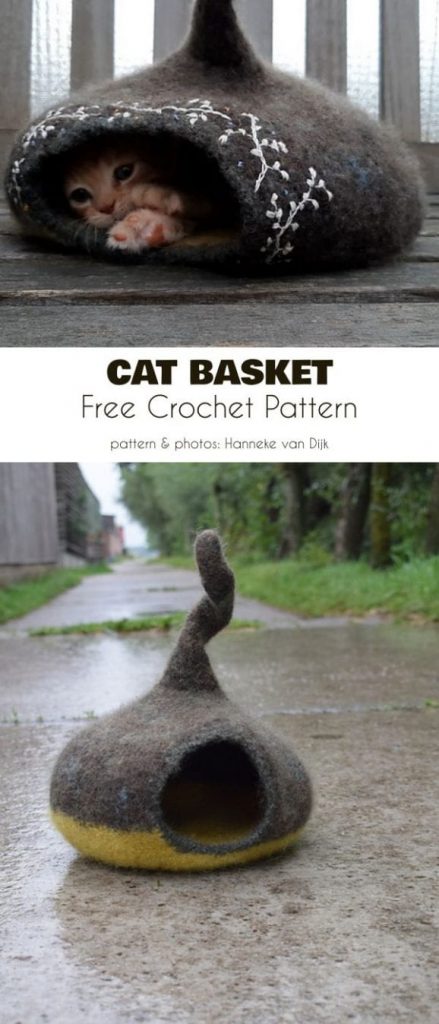 A Perfect Cat Bed and Nest, Crochet Patterns - Your Crochet