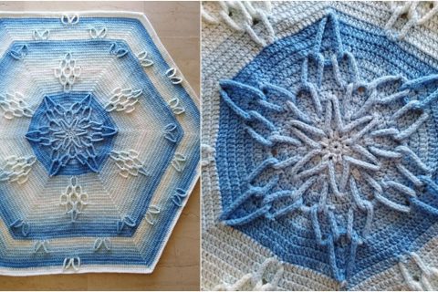 Spectacular Geometric Blanket Ideas and Free Crochet Patterns