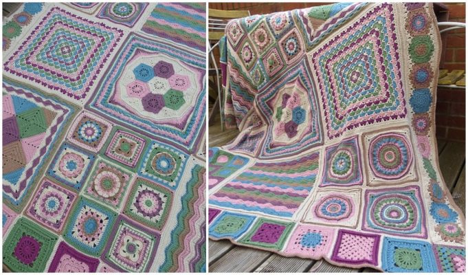Elements CAL Crochet Square for Blankets Pillows - Your Crochet