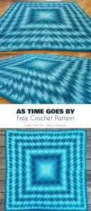 Optical Illusion Blanket Free Crochet Patterns - Your Crochet