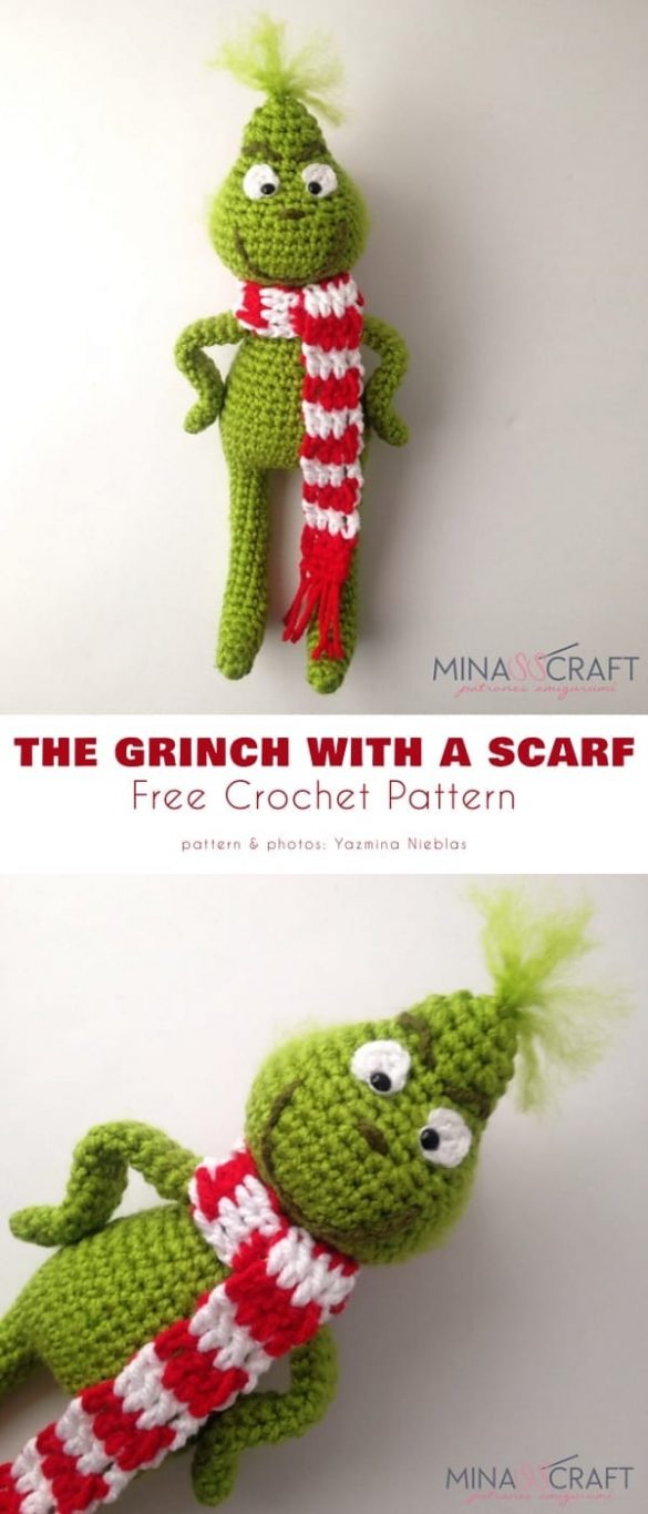 3 Best Amigurumi Grinch Free Crochet Patterns - Your Crochet