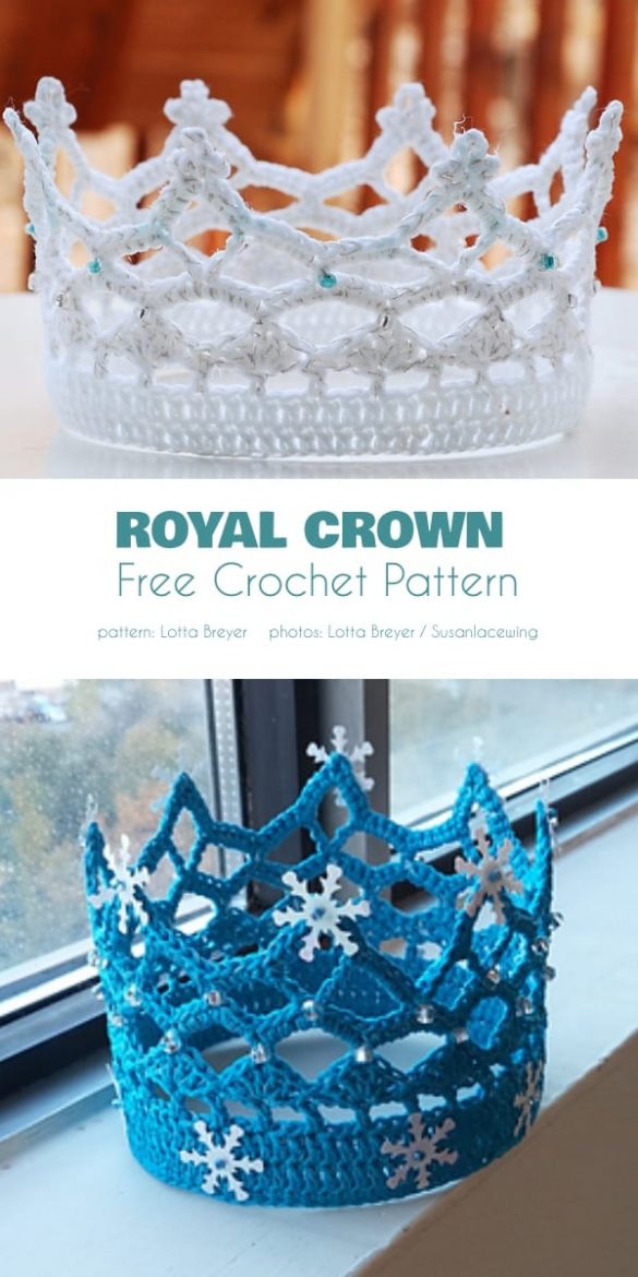 Princess Crowns, Free Crochet Patterns - Your Crochet